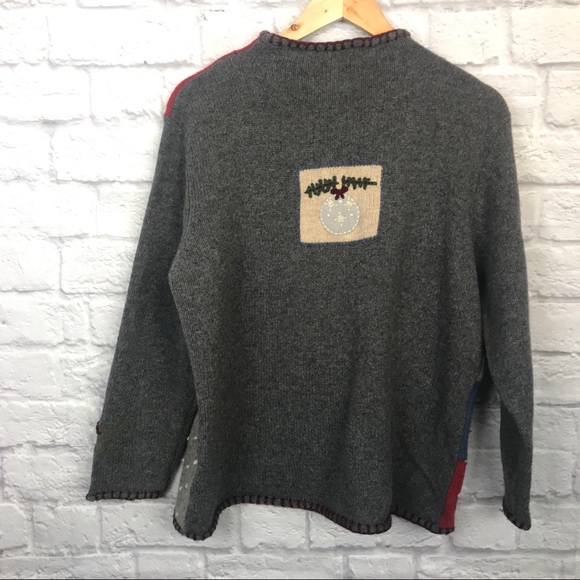 Talbots | Sweaters | Talbots Lambswool Christmas Sweater 1760 | Poshmark